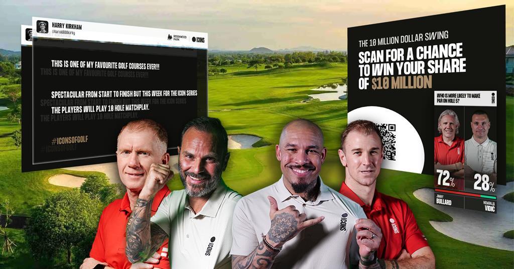 Dizplai to power interactive broadcast layer for Icons Series golf ...