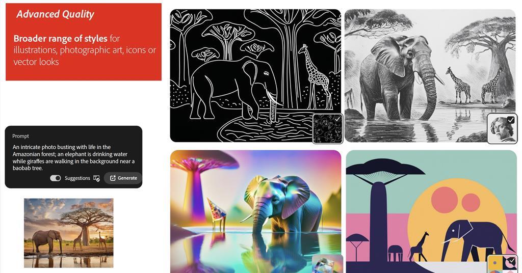 Adobe adds Advanced Generative Fill and Generate Image to Photoshop ...