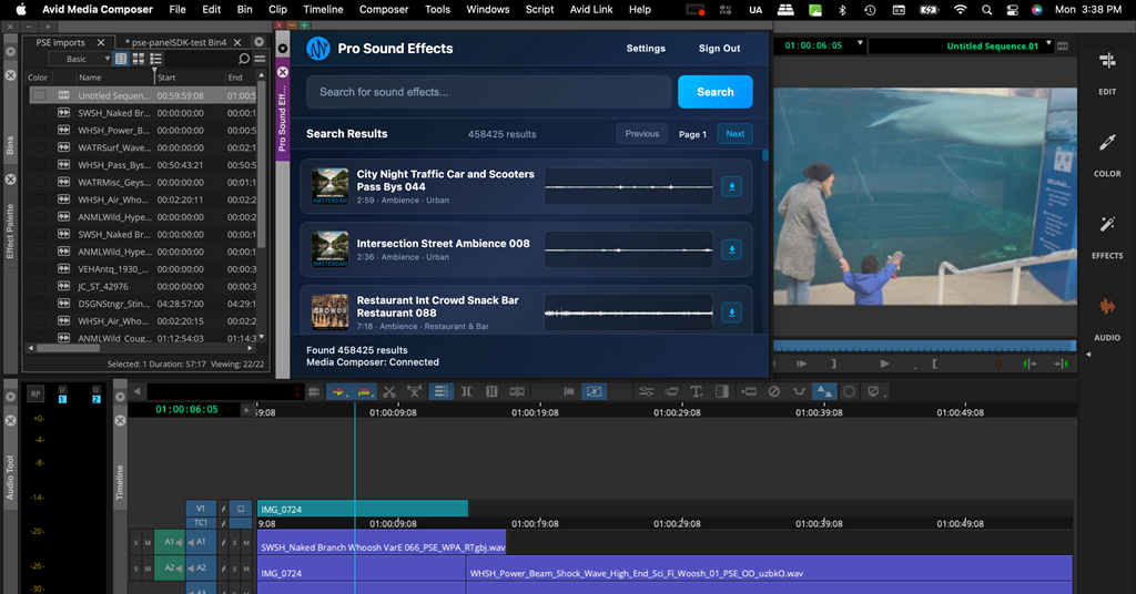 Pro Sound Effects launches Media Composer panel integration | News ...