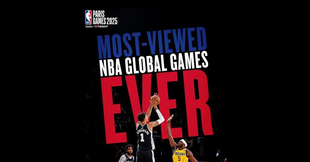 NBA Paris Games 2025 breaks viewership records | News | Broadcast
