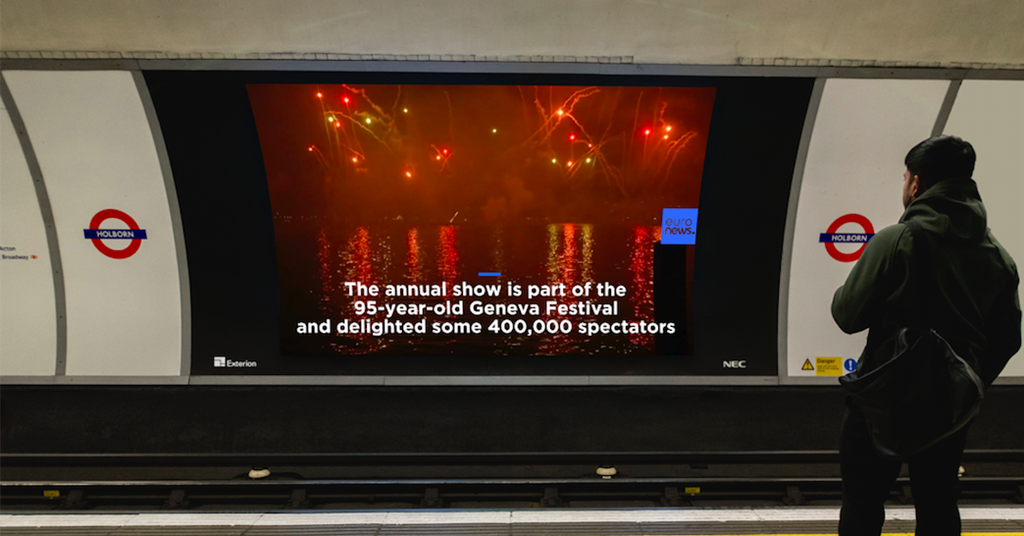 Euronews brings live news to Underground stations | News | Broadcast
