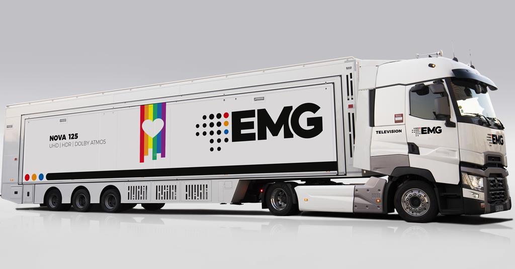 EMG celebrates Pride Month with rainbow truck | News | Broadcast