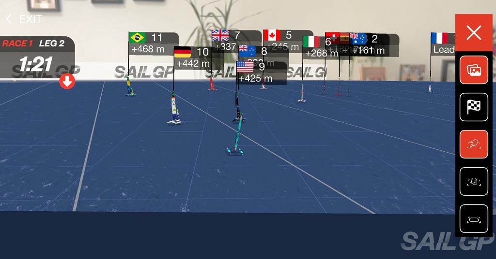 SailGP launches real-time VR 3D tabletop viewer | News | Broadcast