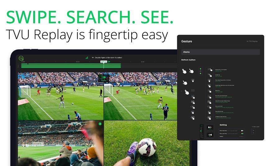 TVU unveils multi-camera control instant replay app | News | Broadcast