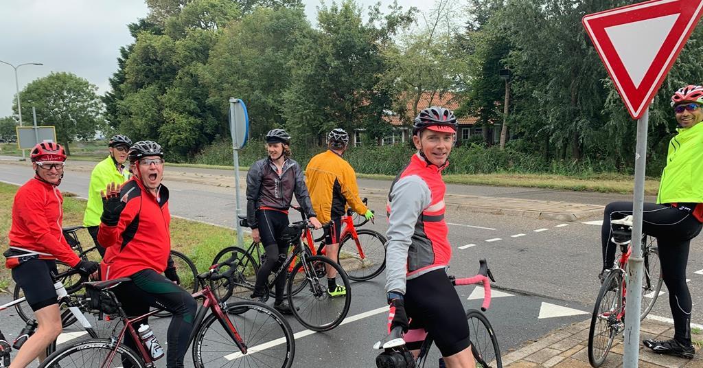 Superhero cyclists raise £27,000 on ride to IBC | News | Broadcast