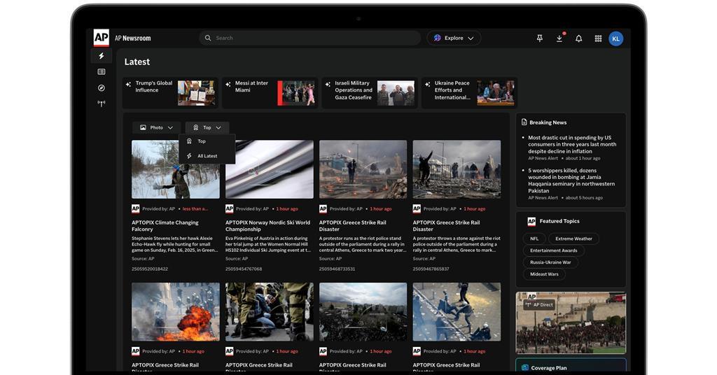 AP Newsroom updated with AI features | News | Broadcast