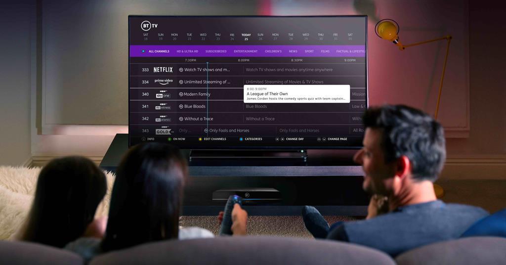 BT takes aims at streamers with flexible packages | News | Broadcast