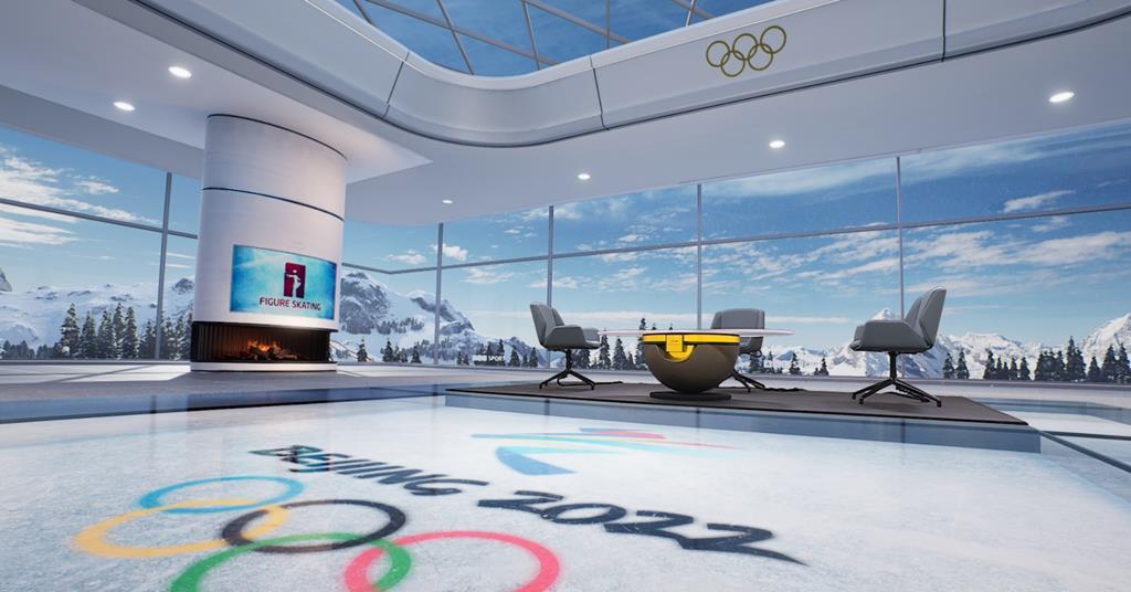 WATCH: Behind-the-scenes at the BBC’s Winter Olympics virtual studio ...