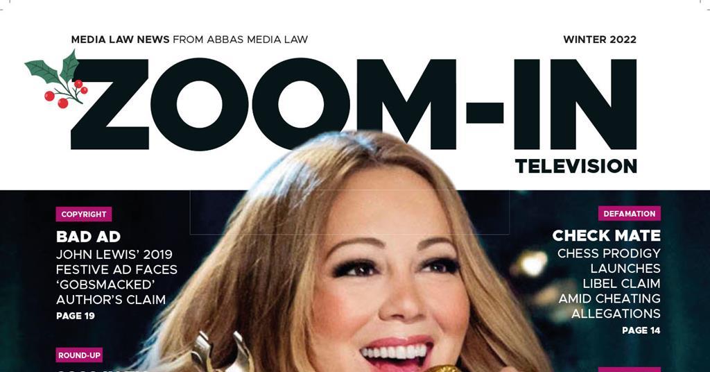 Zoom-in magazine - Winter 2022 | Sponsored | Broadcast