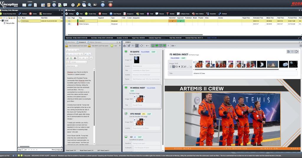 Ross Video & Highfield partner on AI-assisted graphics | News | Broadcast