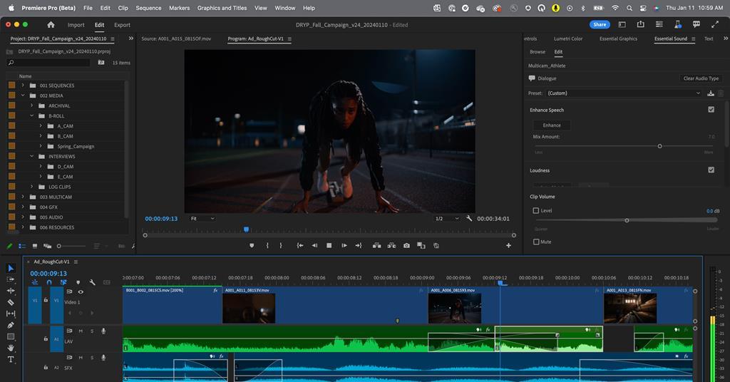 Adobe adds AI-powered audio tagging to Premiere Pro | News | Broadcast