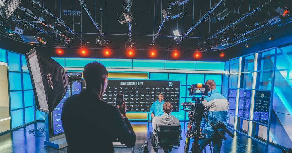 Behind-the-scenes at Manchester City’s in-house facility, Studio 1 ...