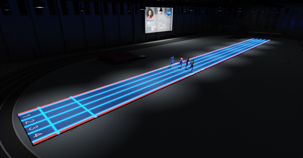 Feldspar unveils futuristic running track | News | Broadcast