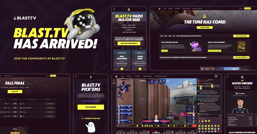 Blast Premier launches Blast.tv to “rebuild” esports streaming | News ...