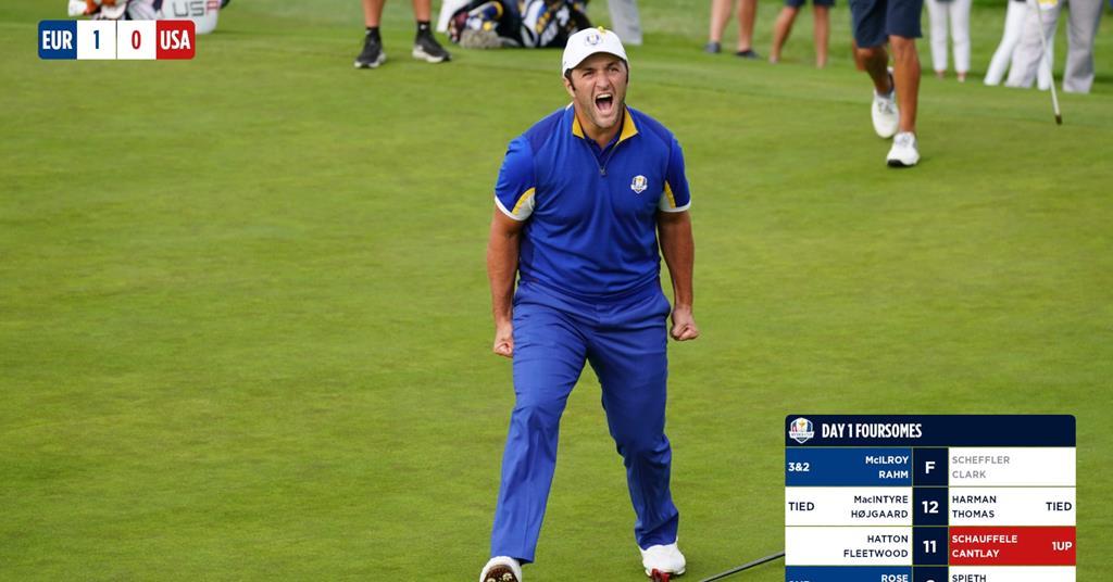 How the Ryder Cup redesigned its graphics for 2023 | News | Broadcast