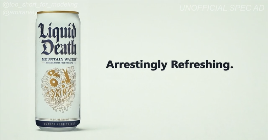 Fake Liquid Death ad reveals new capabilities of GenAI | News | Broadcast