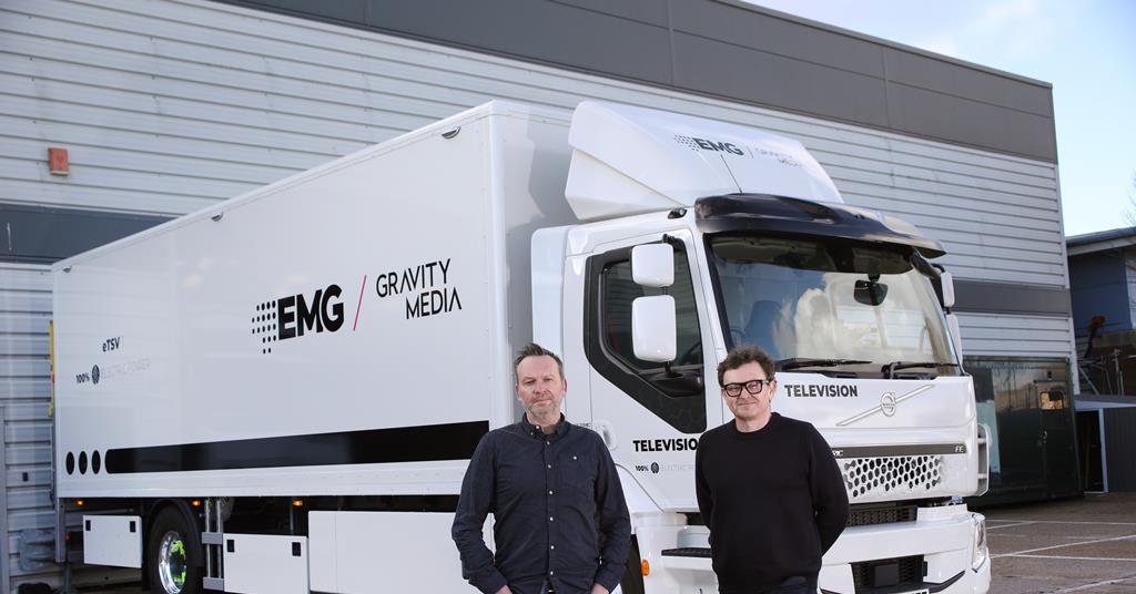 EMG / Gravity Media unveils fully electric OB vehicle | News | Broadcast