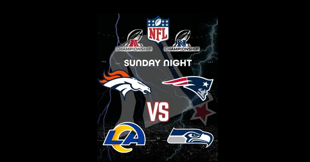 NFL conference championships UK TV guide: where to watch Broncos, Rams ...