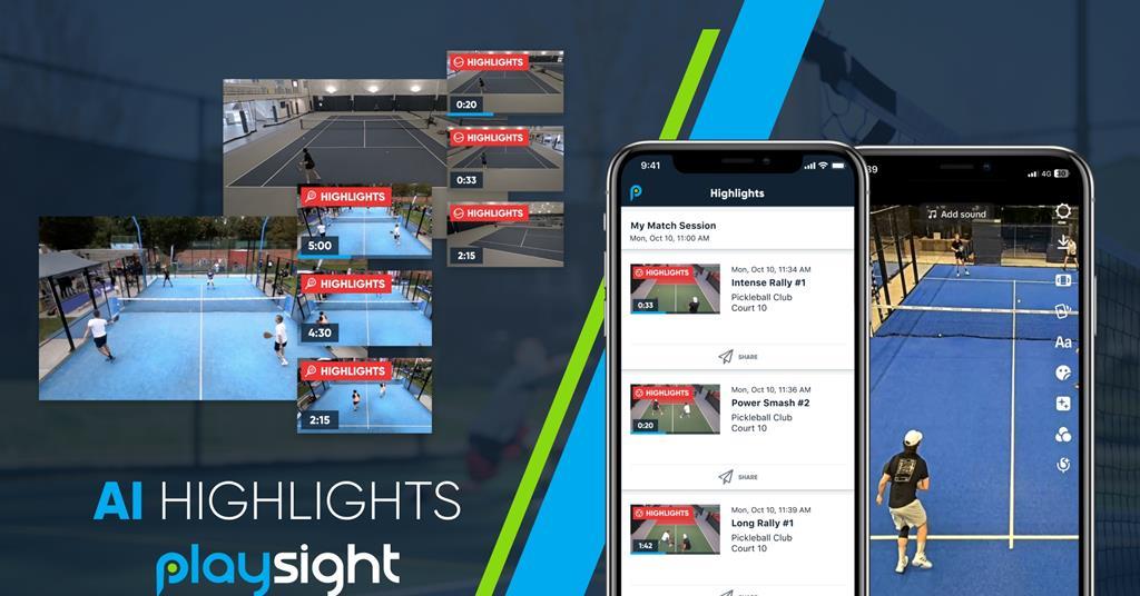 PlaySight brings AI highlights to racquet sports | News | Broadcast