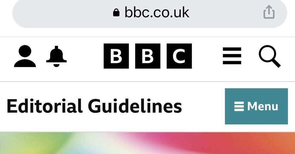 Why do BBC’s editorial guidelines still carry foreword by Tony Hall ...