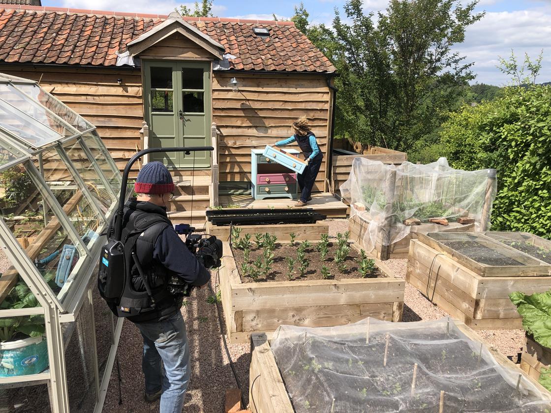 Building HGTV’s Weekend Workshop in lockdown | Behind The Scenes ...