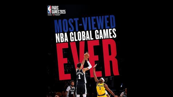 NBA Paris Games 2025 breaks viewership records | News | Broadcast