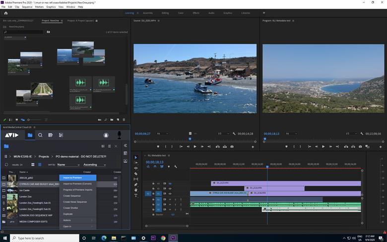 Avid enables collaboration with Adobe Premiere Pro editors | News | Broadcast