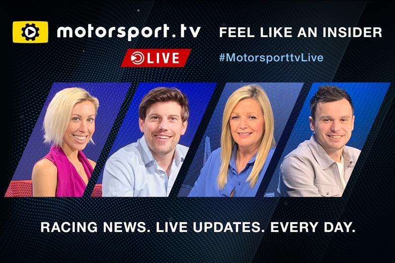 Motorsport.tv Live revs up with hosts and producer | News | Broadcast