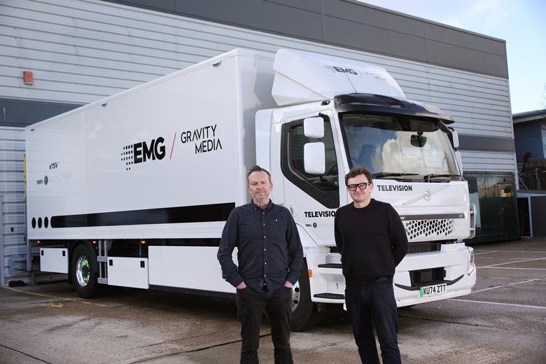 EMG / Gravity Media unveils fully electric OB vehicle | News | Broadcast